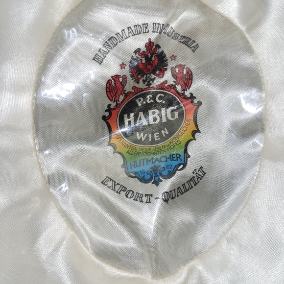 P&C Habig Wein | Accessories | Vintage Pc Habig Wein Black Felt Hat ...